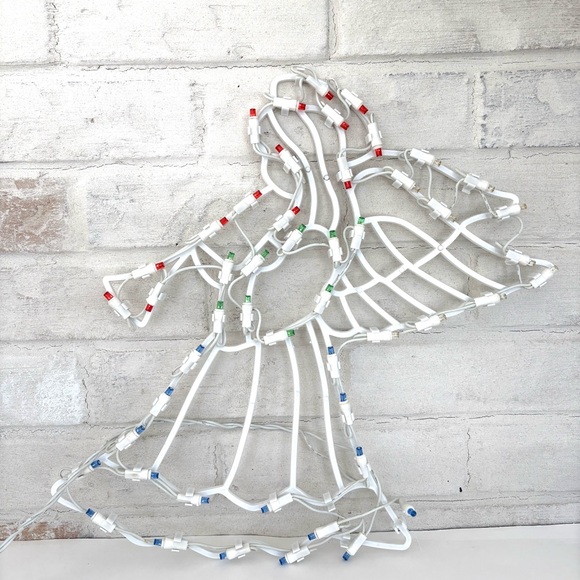 Holiday | Christmas Trumpet Angel Light Up Plug In | Poshmark